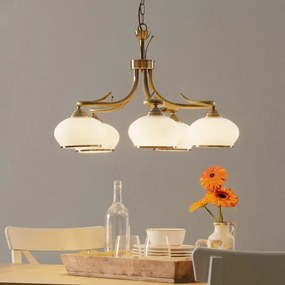 Orion LU1715/5 Závěsný lustr VEGA PATINA pětiramenný