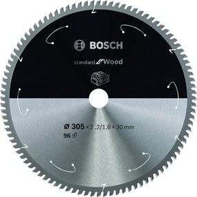 Pilový kotouč Bosch Standard for Wood 305x30 mm Dostupné varianty: Pilový kotouč Bosch Standard for Wood 305x30 mm/96z.