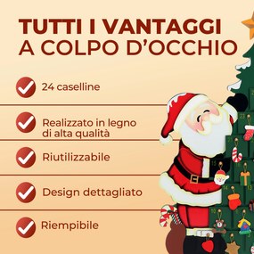 Spielwerk Adventní kalendář Santa Claus