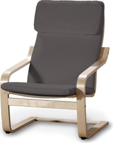 Sedák na křeslo IKEA Poäng barva hnědá látka sametová