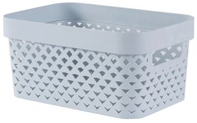 Světle modrý plastový úložný box 26x17,5x12 cm Pure – Curver