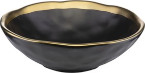 Keramická sada talířů Lissa Black Gold 8ks