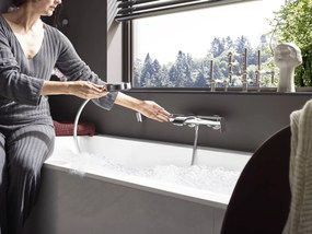 Hansgrohe Vivenis, nástěnná vanová baterie, chromová, 75420000