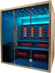 Marimex | Kombinovaná sauna Marimex UNITE XXL s Wi-Fi (FSC) + saunová kamna | 11100117