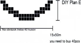 Nálepky na stěnu samolepky srdce I SENTOP FA-501 FA501