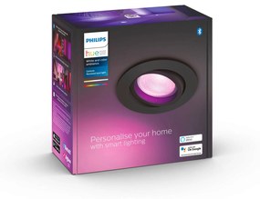 Philips Hue Centura LED spot kulatý, černá
