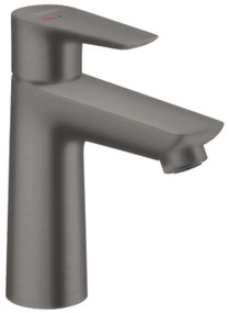 Hansgrohe Talis E, umyvadlová baterie 110 bez odtokové soupravy, CoolStart, kartáčovaná černá chromová, 71714340