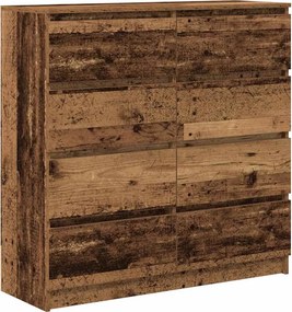Příborník starého dřeva 100x35x99 cm kompozitní dřevo 3328496