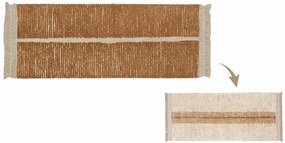 Lorena Canals koberec 80 x 230 Toffee oboustranný - Reversible