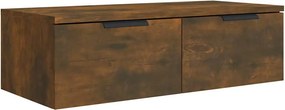 Nástěnné skříňky 2 ks kouřový dub 68x30x20 cm kompozitní dřevo 3115897