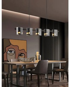 Toolight Stropní osvětlení Modern Black APP1706-5CP GREY