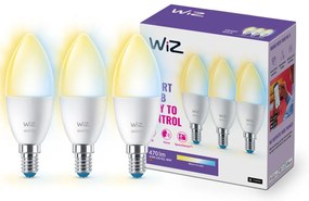 Led žárovka wi-fi ble 40w c37 e14 927-65 tw 3ct/6
