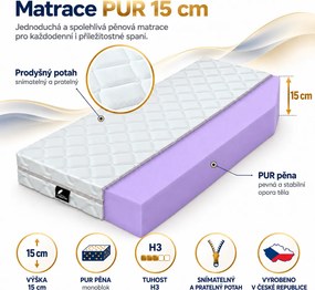 proPOSTELE proPOSTELE PUR 100 x 200 cm Sense