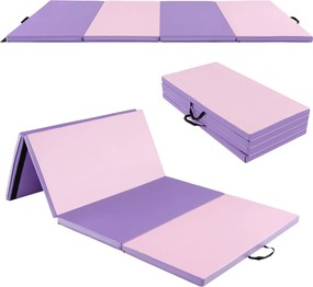 Costway 240 x 120 x 5 cm měkká podložka na gymnastiku skládací