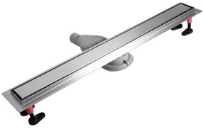 Rea NEOX Superflow, odtokový sprchový žlab 90 cm, broušená ocel, REA-G2708