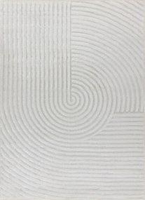 Dywany Łuszczów, Kusový koberec Balance 1921 cream, 180x270, bílá, ložnice