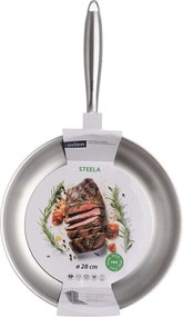 Nerezová pánev ø 28 cm Steela – Orion