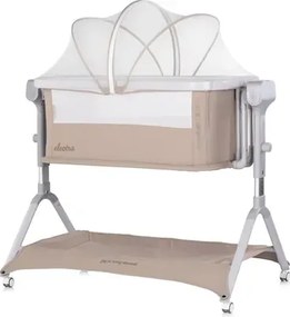 CHIPOLINO Postýlka elektrická Electra Cashmere / 3v1 postýlka a ohrádk