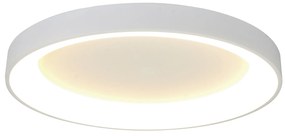 Mantra 8577 Niseko II, stropní kruhové svítidlo LED 50W, 2700-5000K, dálk. ovládání, bílá, průměr 65cm