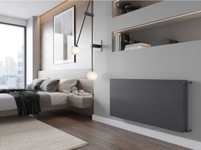 Mexen, panelový radiátor Mexen Line CL22 600 x 500 mm, boční připojení, 791 W, antracit - W422L-060-050-66