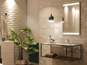 Zrcadlo do koupelny s LED osvětlením M13 premium