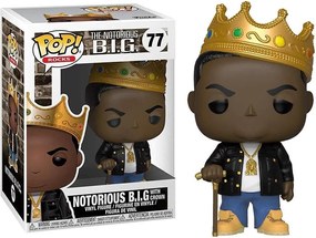 Figurka funko pop! notorious b.i.g. notorious b.i.g. with crown 77