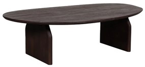 LABEL51 Konferenční stolek COOPER tmavě hnědý 135 cm