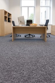 Metrážny koberec Classica 67, záťažový, na mieru, šíře 4m,5m, šedá, ab (mriežka), chodba / predsieň, Condor Carpets