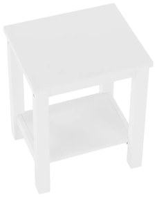 Noční stolek Relin, bílá
