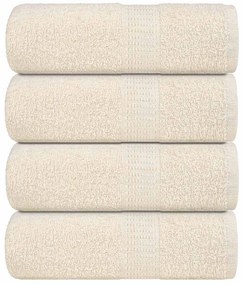 Ručníky FROGN 4 ks krémové 30x30 cm 360 g/m² 136993