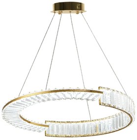 Toolight Designové LED osvětlení Crystal APP1528-CP60 GOLD