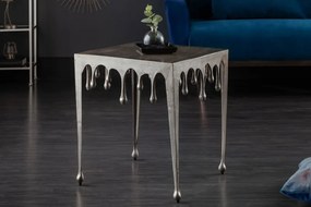 Odkládací stolek Liquid Line L 50cm stříbrný / 40640