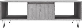 vidaXL Konferenční stolek 104 x 60 x 35 cm kompozitní dřevo [827090] Barva: bílá s vysokým leskem