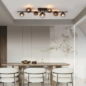 Brilagi - LED Přisazený lustr MILLA 7xG9/3W/230V hnědá/kouřová hnědá