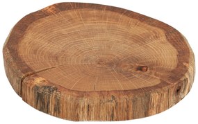 ČistéDřevo Podložka z dubového dřeva 15-20 cm