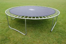 Premium Modrá trampolína 366 cm s ochrannou sítí + žebřík + krycí plachta