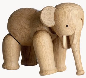 Ručně vyrobená dekorace z dubového dřeva Elephant