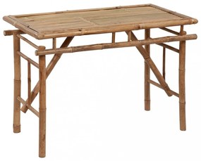 Skládací zahradní stůl 115 x 50 x 75 cm bambus