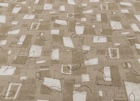Koberce Breno Metrážový koberec LIBRA 36, šíře role 400 cm, Hnědá, Vícebarevné