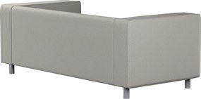Potah na pohovku IKEA  Klippan 2-místná barva šedá látka pletený vzor