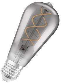 Rendl - Design PARATHOM RETRO LED E27 EDISON, 5W Barva: Šedá