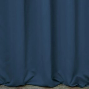 Modrý závěs na flex pásce MILAN 140x300 cm