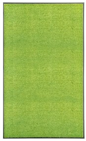 vidaXL Rohožka pratelná zelená 90 x 150 cm