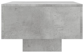 Konferenční stolek betonově šedý 100x49,5x31cm kompozitní dřevo - Default Title