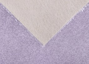 Condor Carpets, Metrážový koberec Carousel 113, na míru, šíře 4m, fialová, filc, dětský pokoj