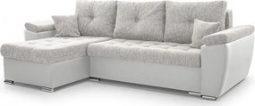Casarredo - Komfort nábytek Rohová sedací souprava PETER rozkládací s úložným prostorem, Soft17/Lawa9