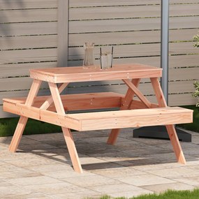 Piknikový stůl 105 x 134 x 75 cm masivní dřevo douglasky - Default Title