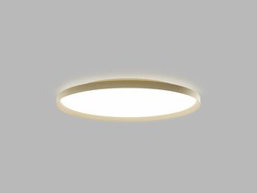 Led2 Stropní LED svítidlo MOON ø 80 cm Barva: Broušené zlato, Stmívání: RF control