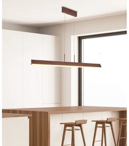 LED Lustr na lanku COCONUT LED/28W/230V