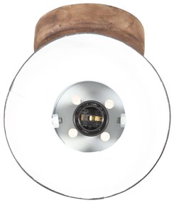 vidaXL Industriální nástěnné/stropní lampy 2 ks černé 20 x 25 cm E27